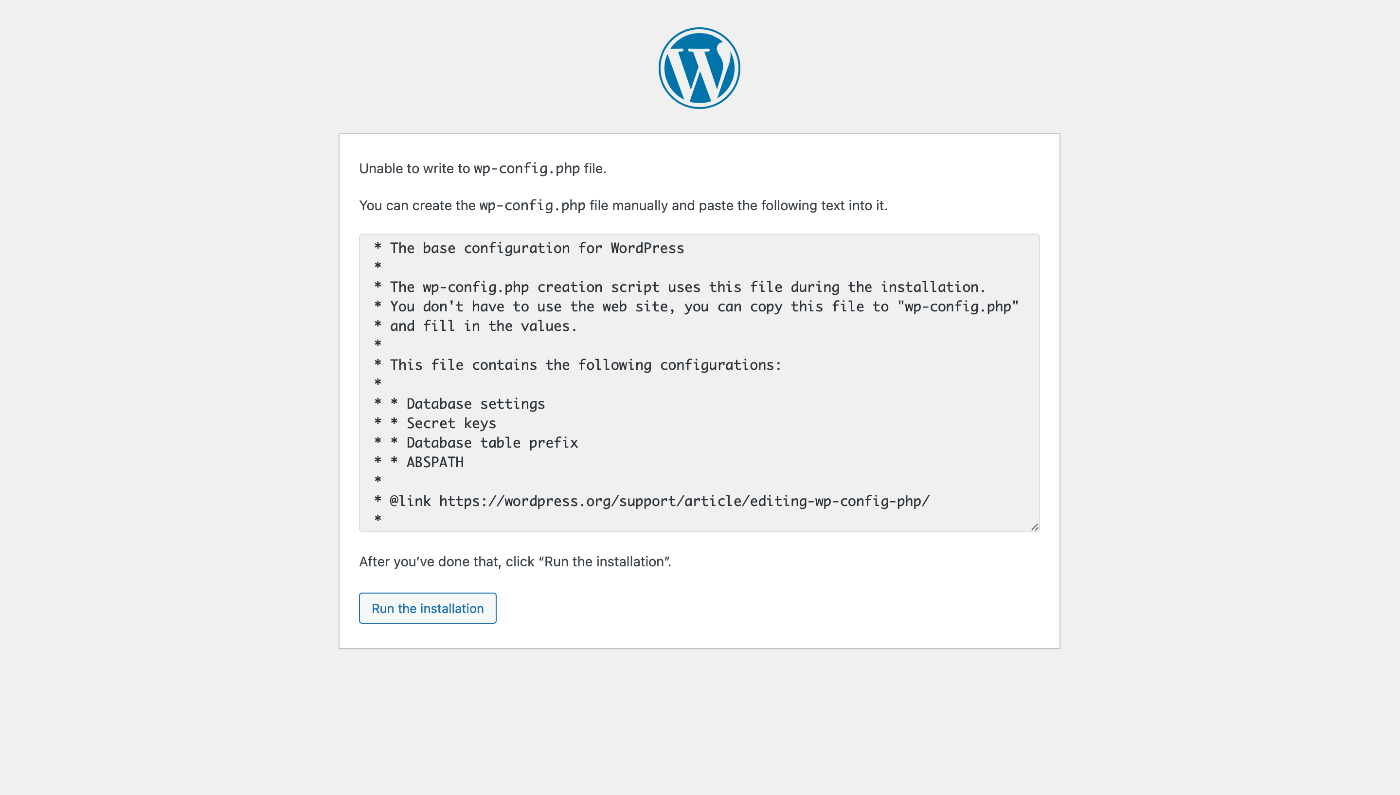 Building a Wordpress App